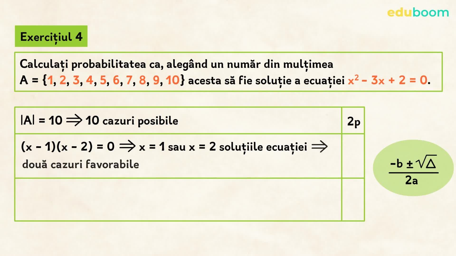 Recapitulare BAC: Probabilități. Matematica clasa a 12-a