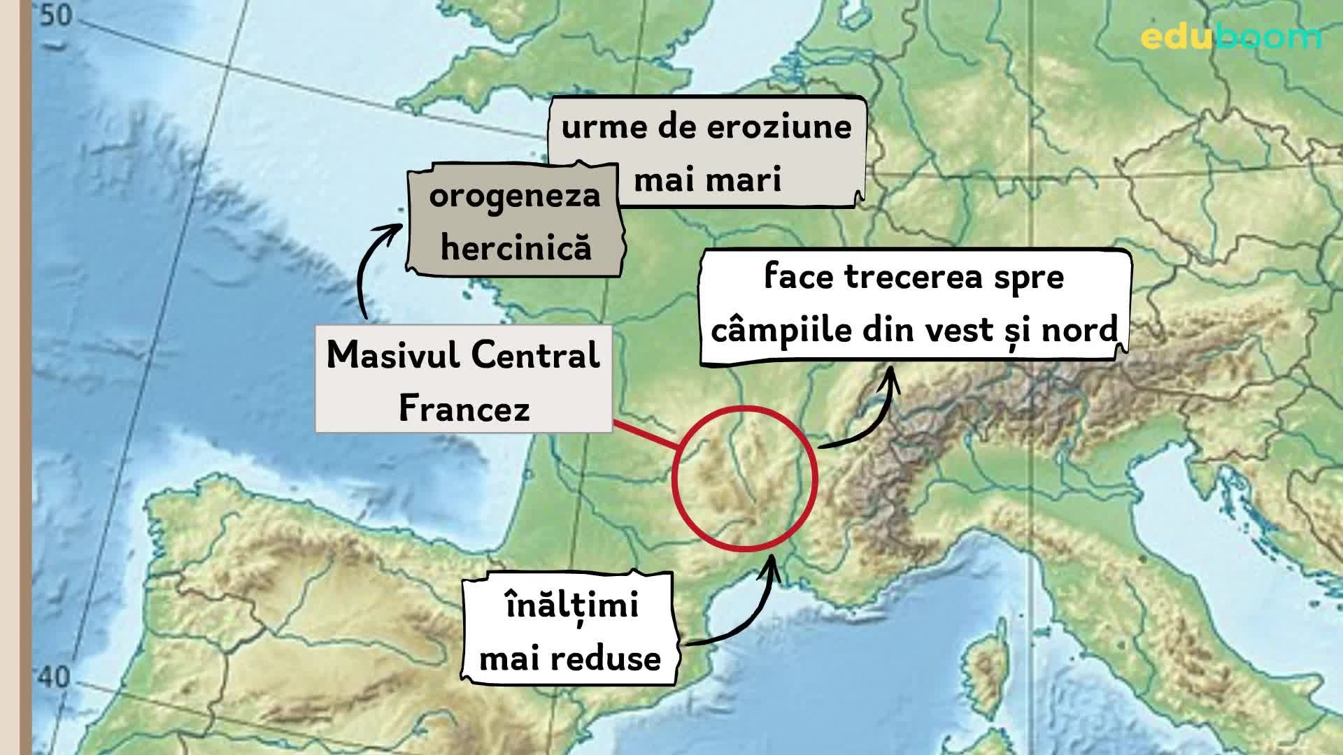 Franța. Geografie clasa a VI-a