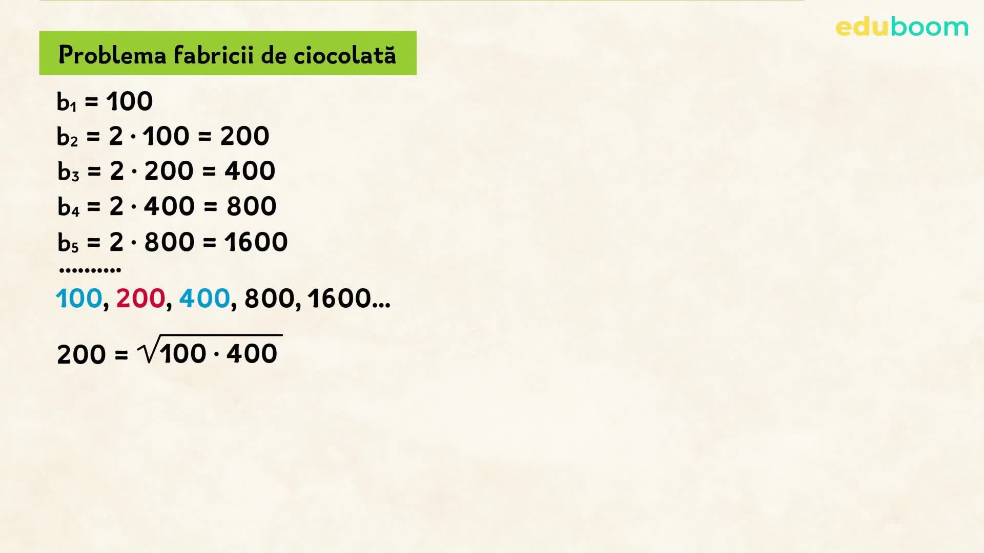 Util! Progresii geometrice M2+M3. Matematica clasa a 9-a