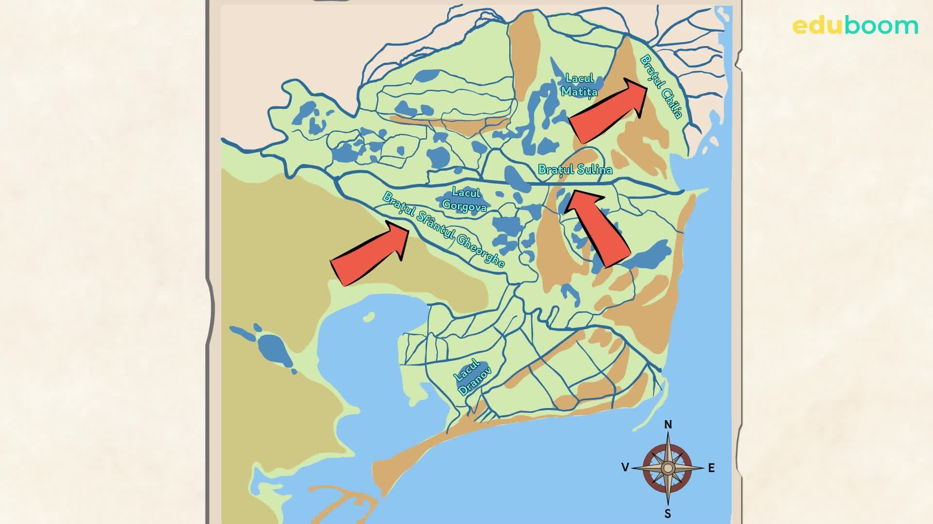 Dunărea. Geografie clasa a 4-a