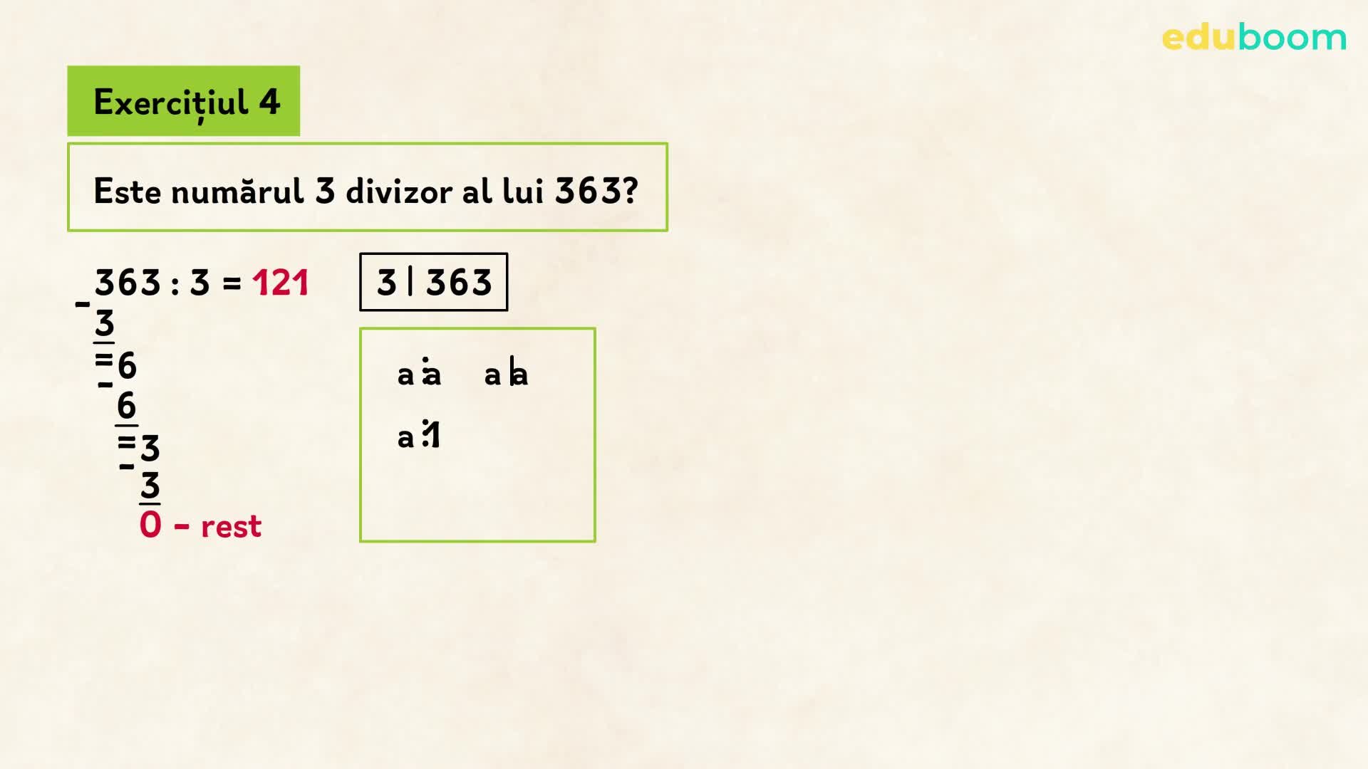 Util! Divizibilitate. Divizor. Multiplu. Matematica clasa a 5-a