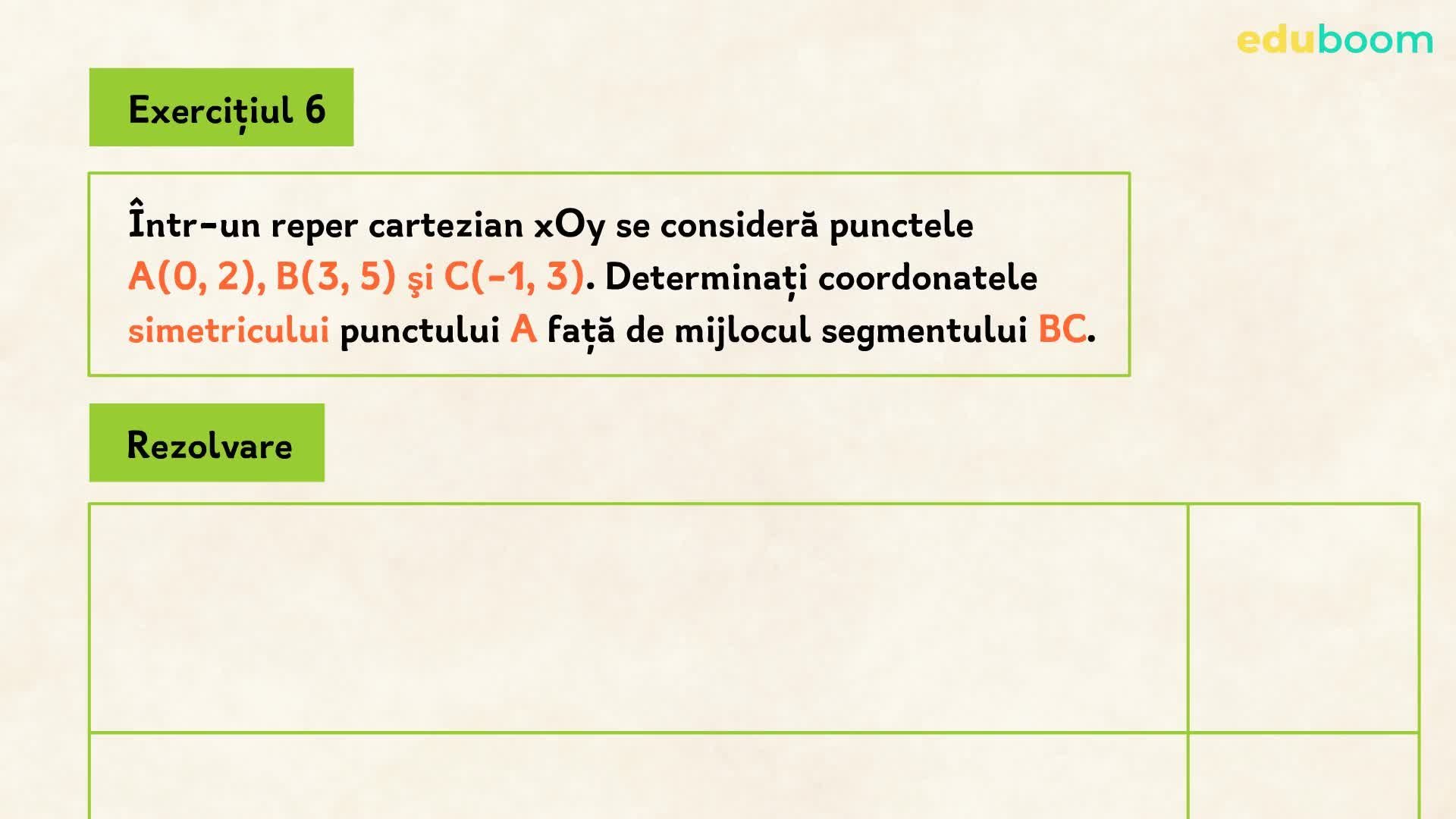 Recapitulare BAC: Mijlocul unui segment, simetricul unui punct ...