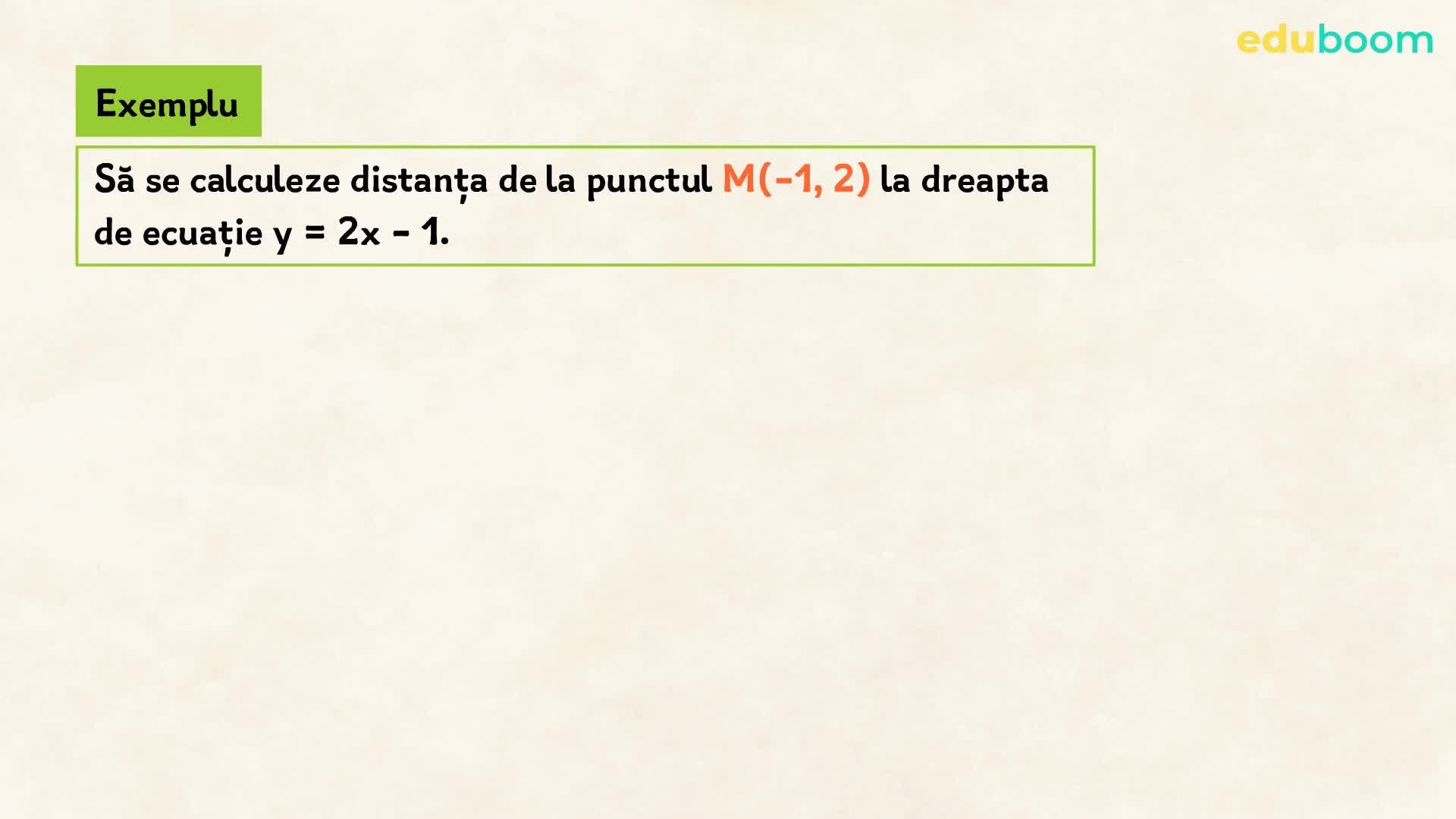 Distanțe în plan M2 M3. Matematica clasa a 10-a