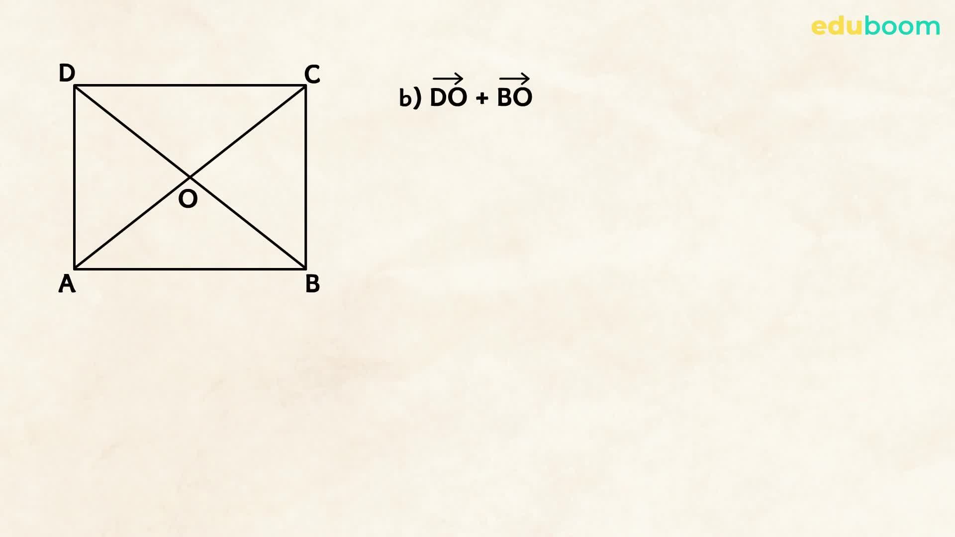 Vectori. Regula triunghiului. Matematica, clasa a 9-a