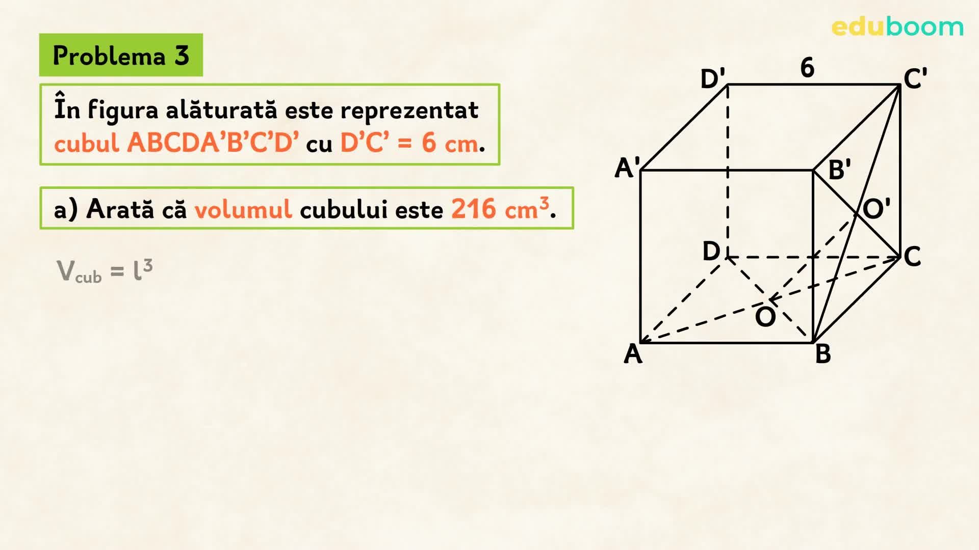 Variantă model. Subiectul III - Geometrie. Matematica clasa a VIII-a