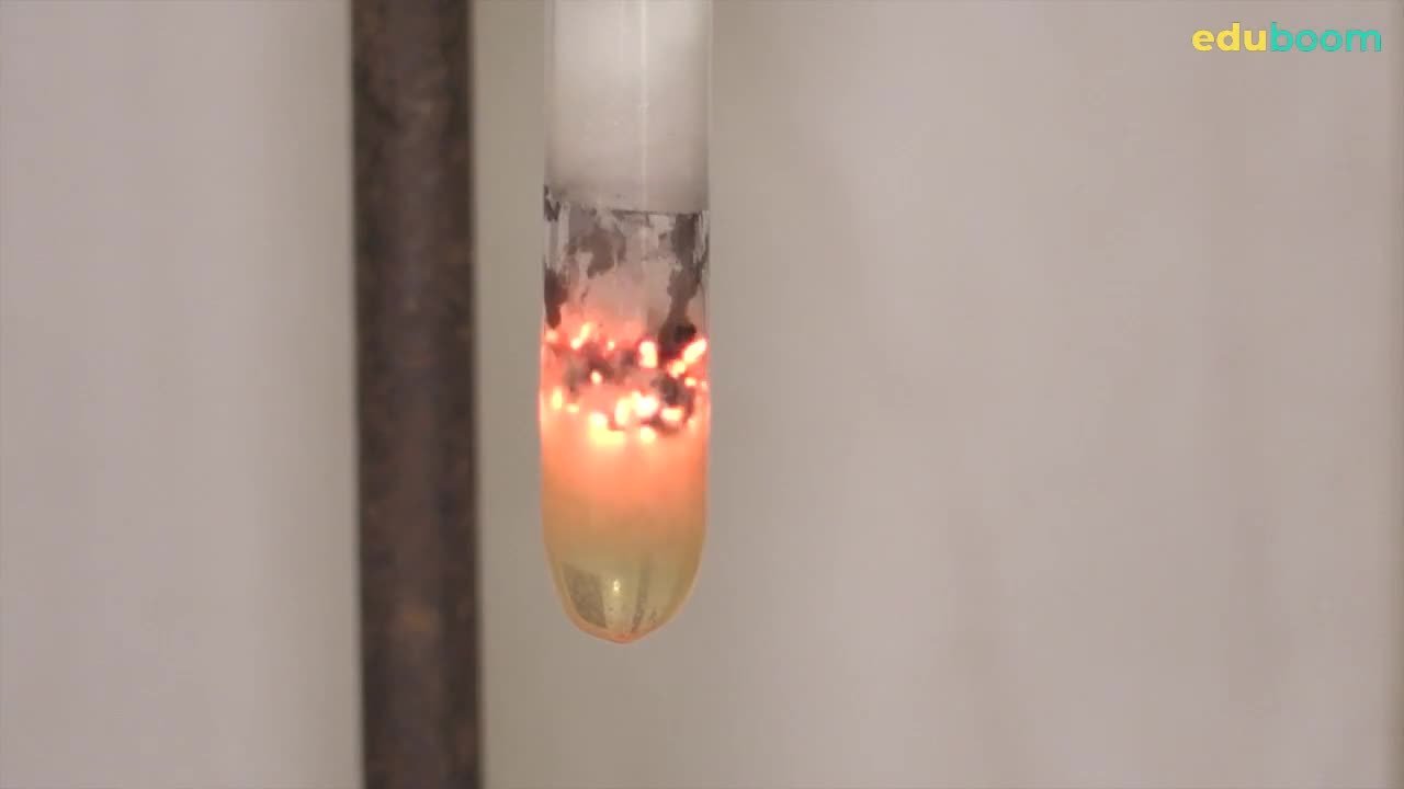 Cărbune „dansator”. Chimie clasa a 8-a