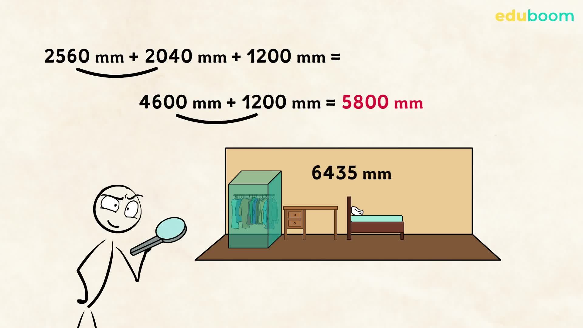 Probleme cu unitățile de măsură pentru lungime. Matematica clasa a 3-a