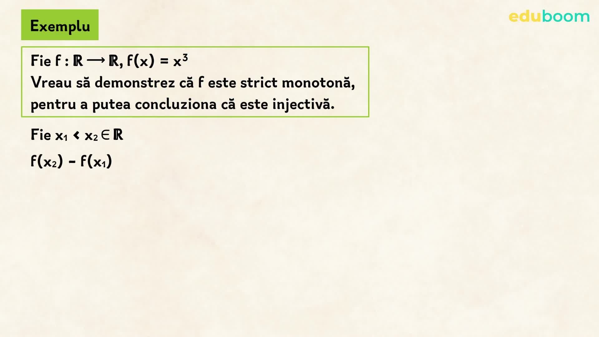 Util! Functii injective M2. Matematica, clasa a 10-a