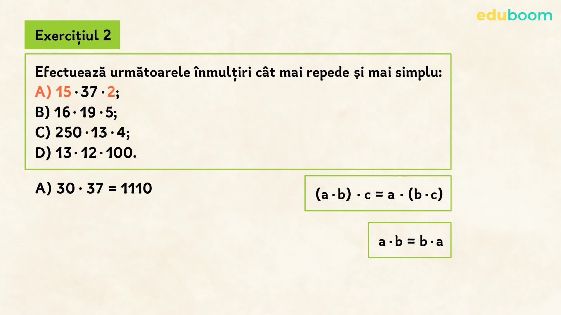 Lectie videо: Înmulțirea numerelor naturale. Matematica, clasa a 5-a