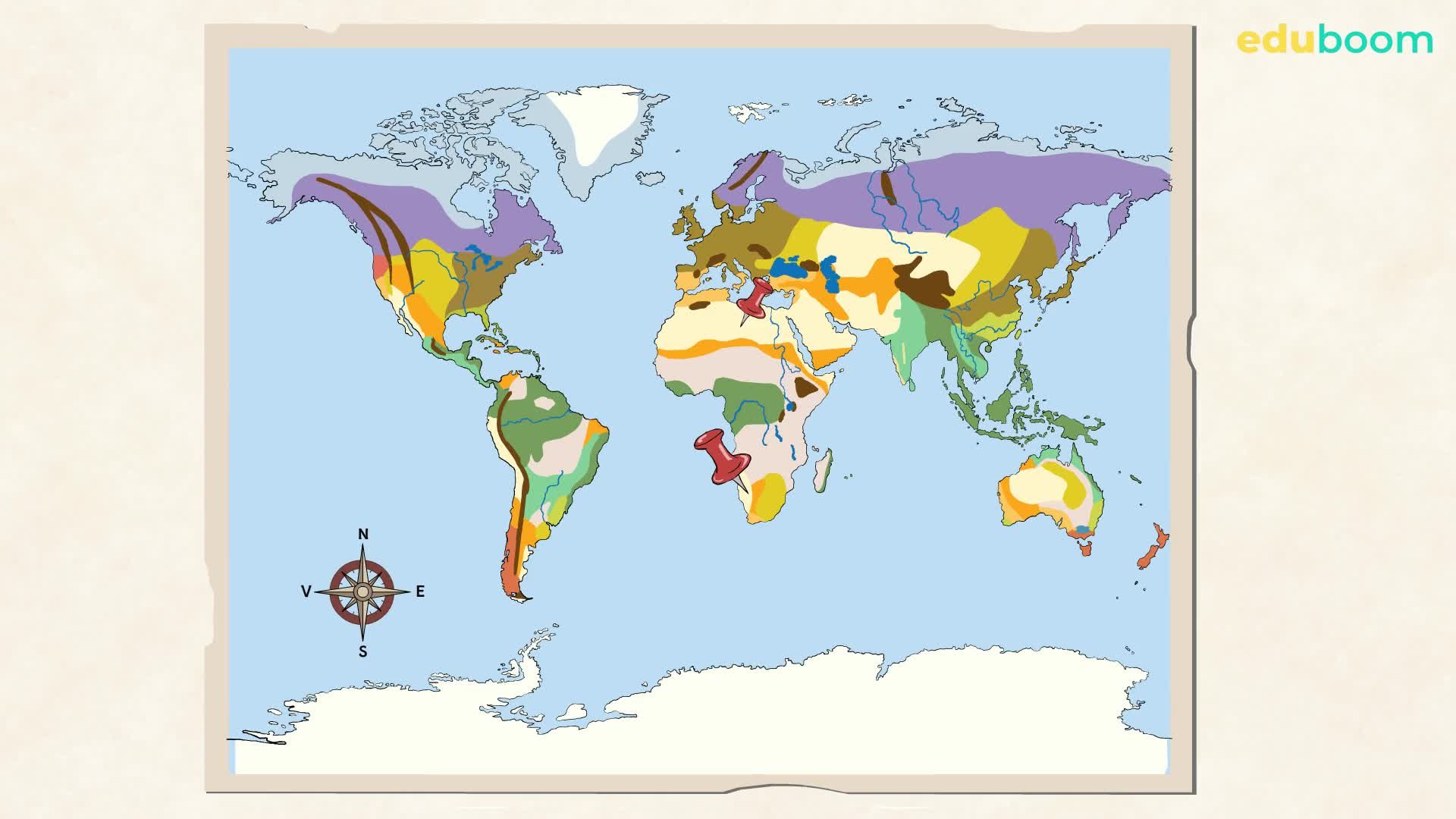 Tipurile de medii naturale. Partea II. Geografie clasa a IX-a