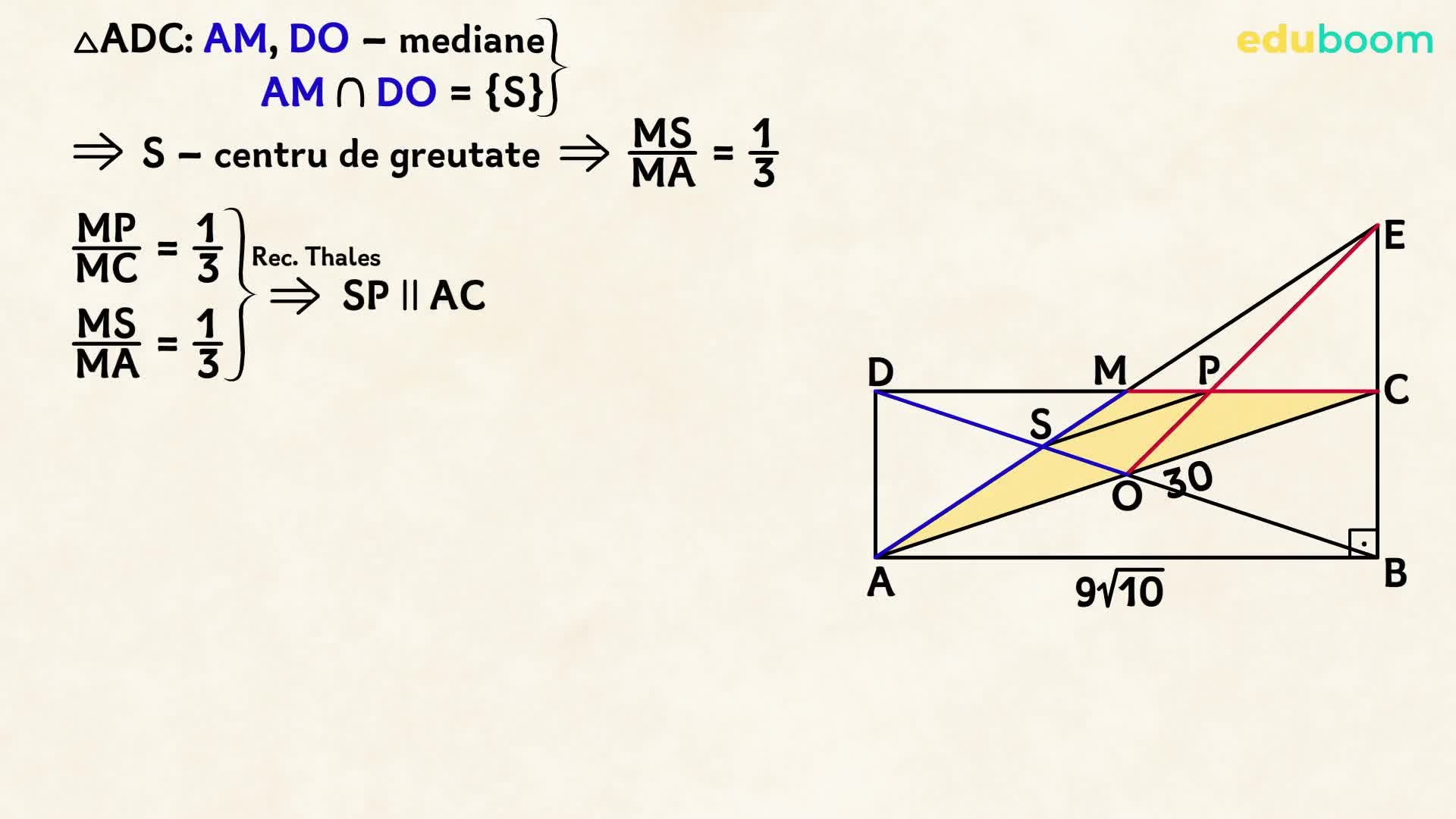 Subiect Evaluare Națională 2023. Subiectul III - Geometrie. Matematica ...