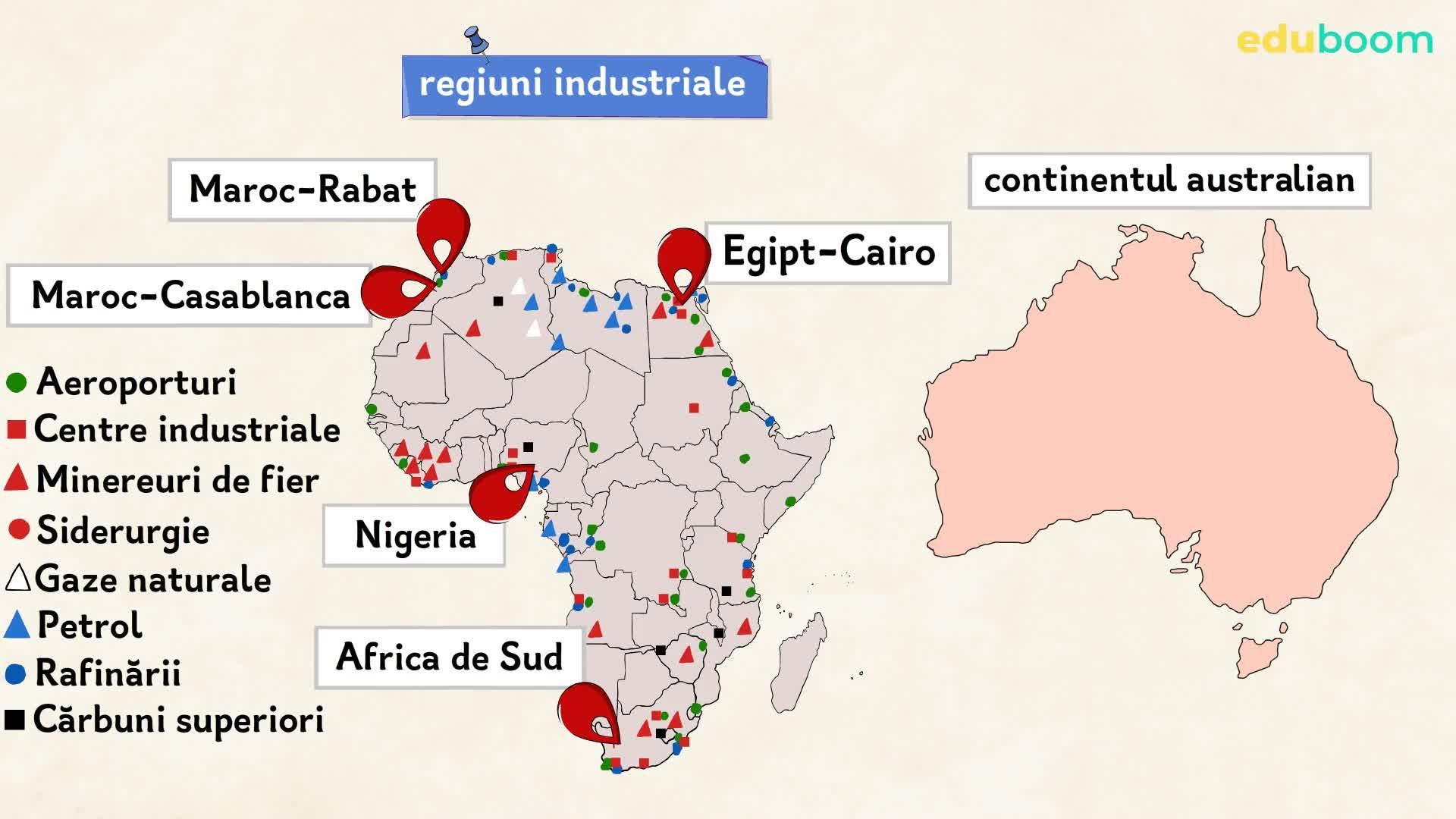 Regiunile industriale. Geografie clasa a 10-a