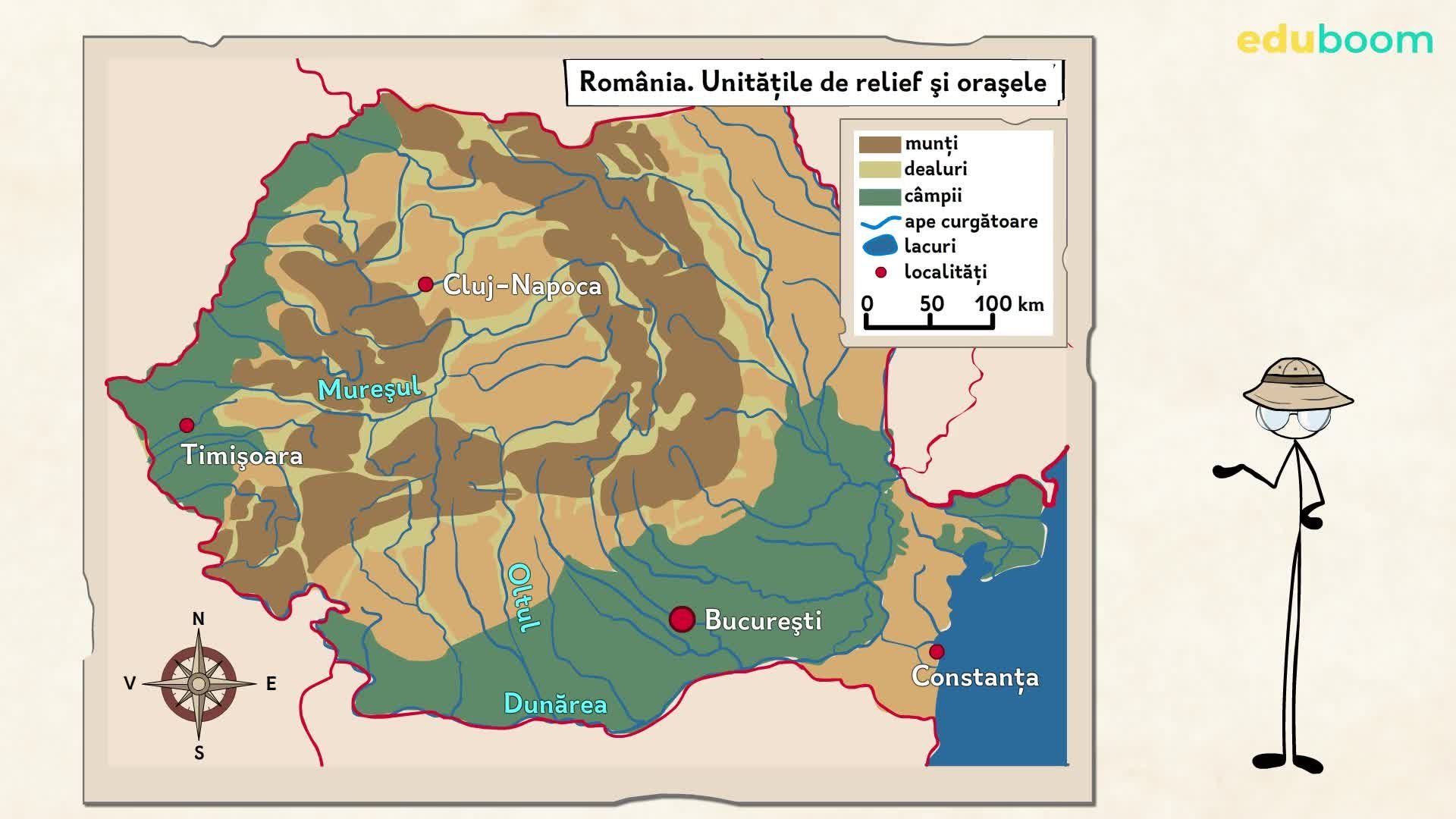 Recapitulare. Orizontul. Partea II. Geografie clasa a 4-a