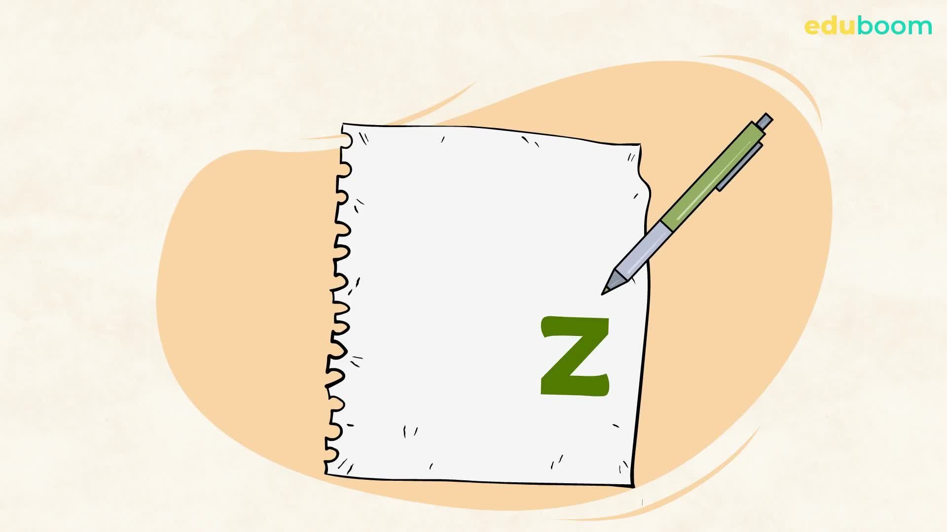 Literele Z și z (Sunetul z). Comunicare în limba română clasa pregătitoare