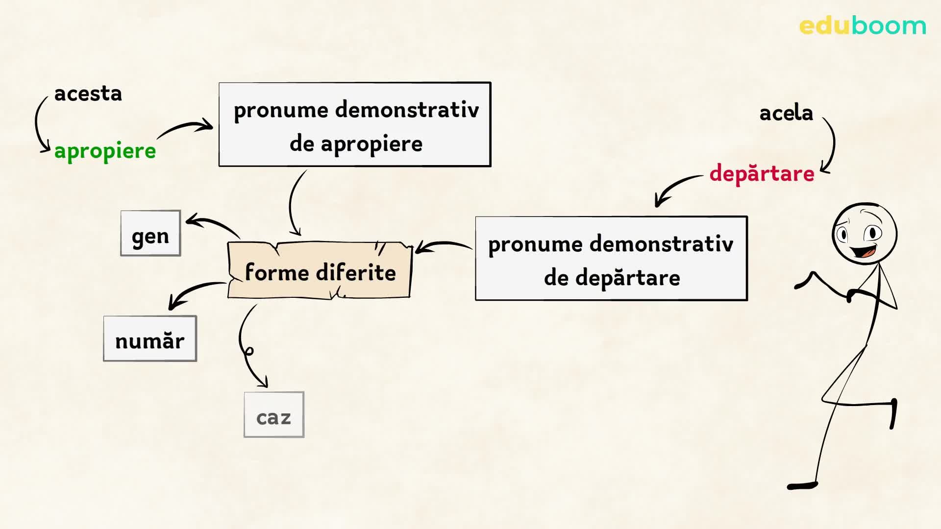 Pronumele demonstrativ. Forme și categorii gramaticale. Partea I. Limba ...