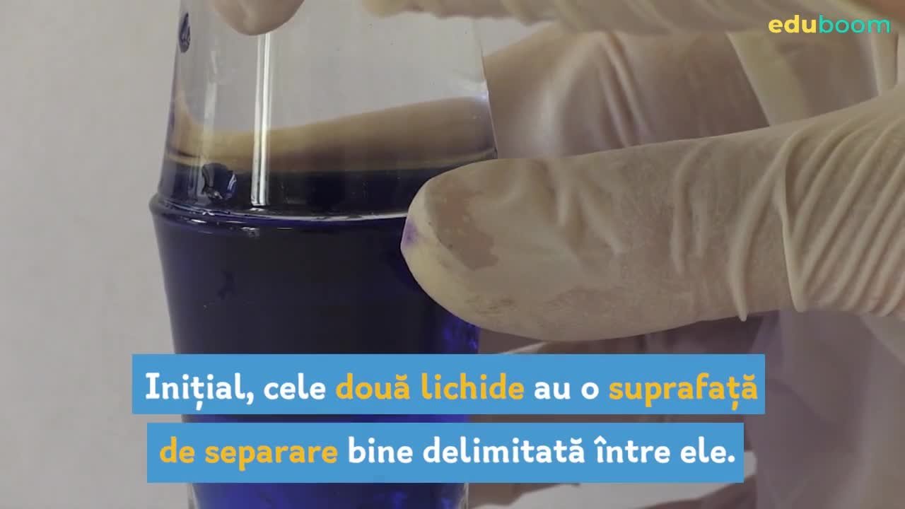 Difuzie moleculară. Chimie clasa a 9-a