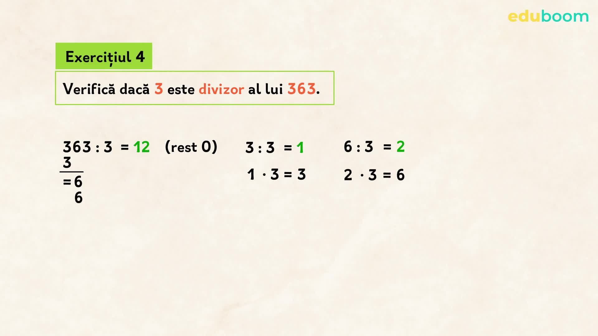 Divizibilitate. Divizor. Multiplu. Matematica clasa a 5-a