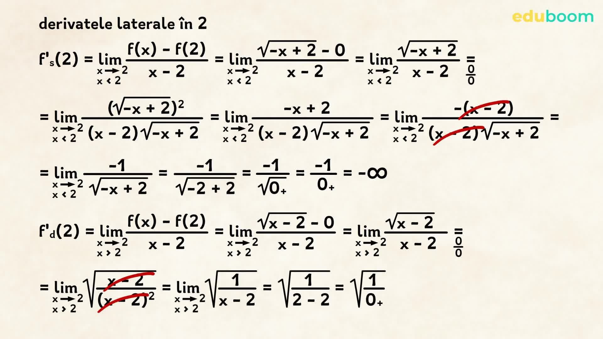 Punct de întoarcere. Matematica clasa a 11-a