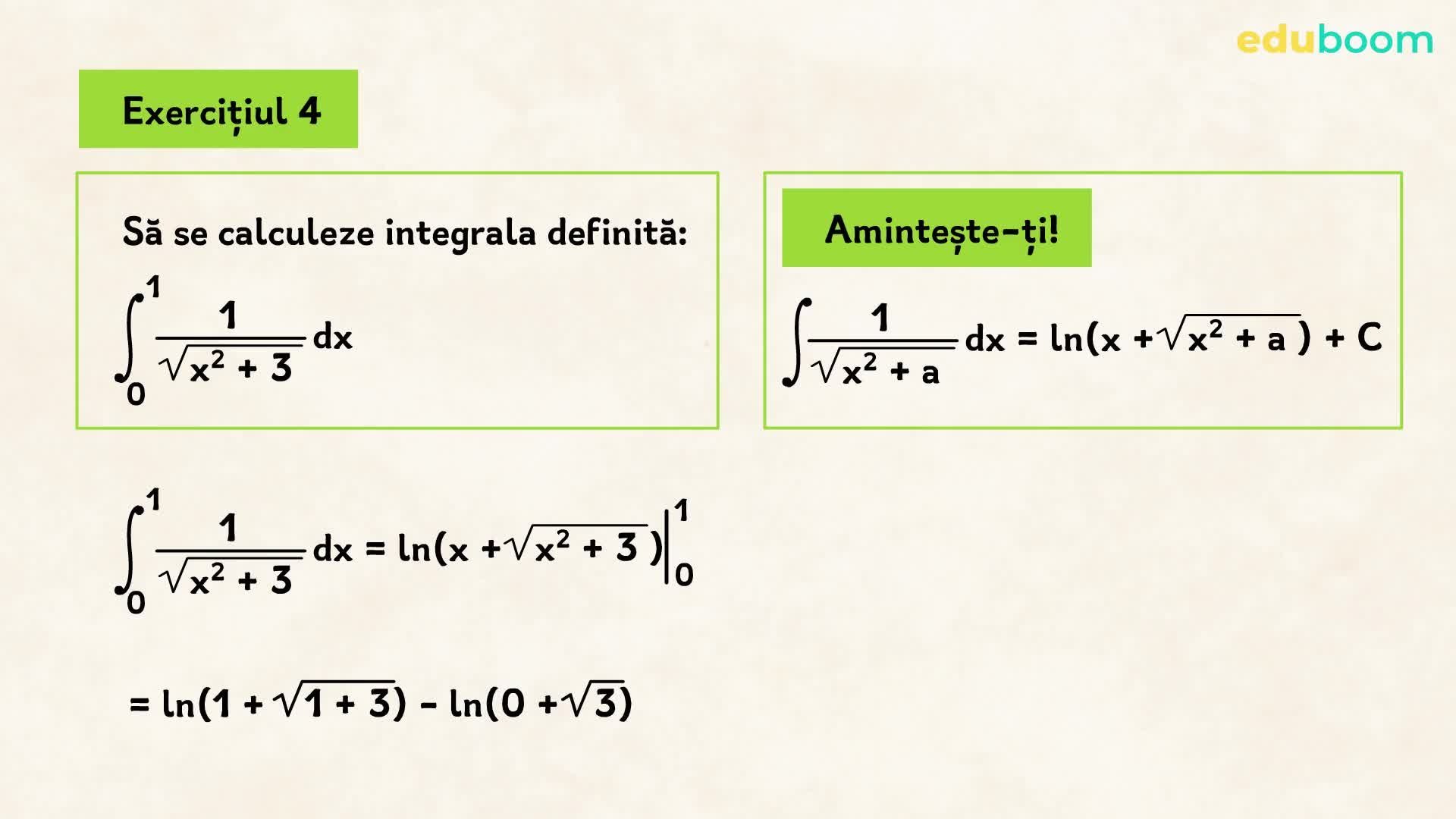 Formula Leibniz-Newton. Aplicații. Partea I M2 M3. Matematica clasa a 12-a