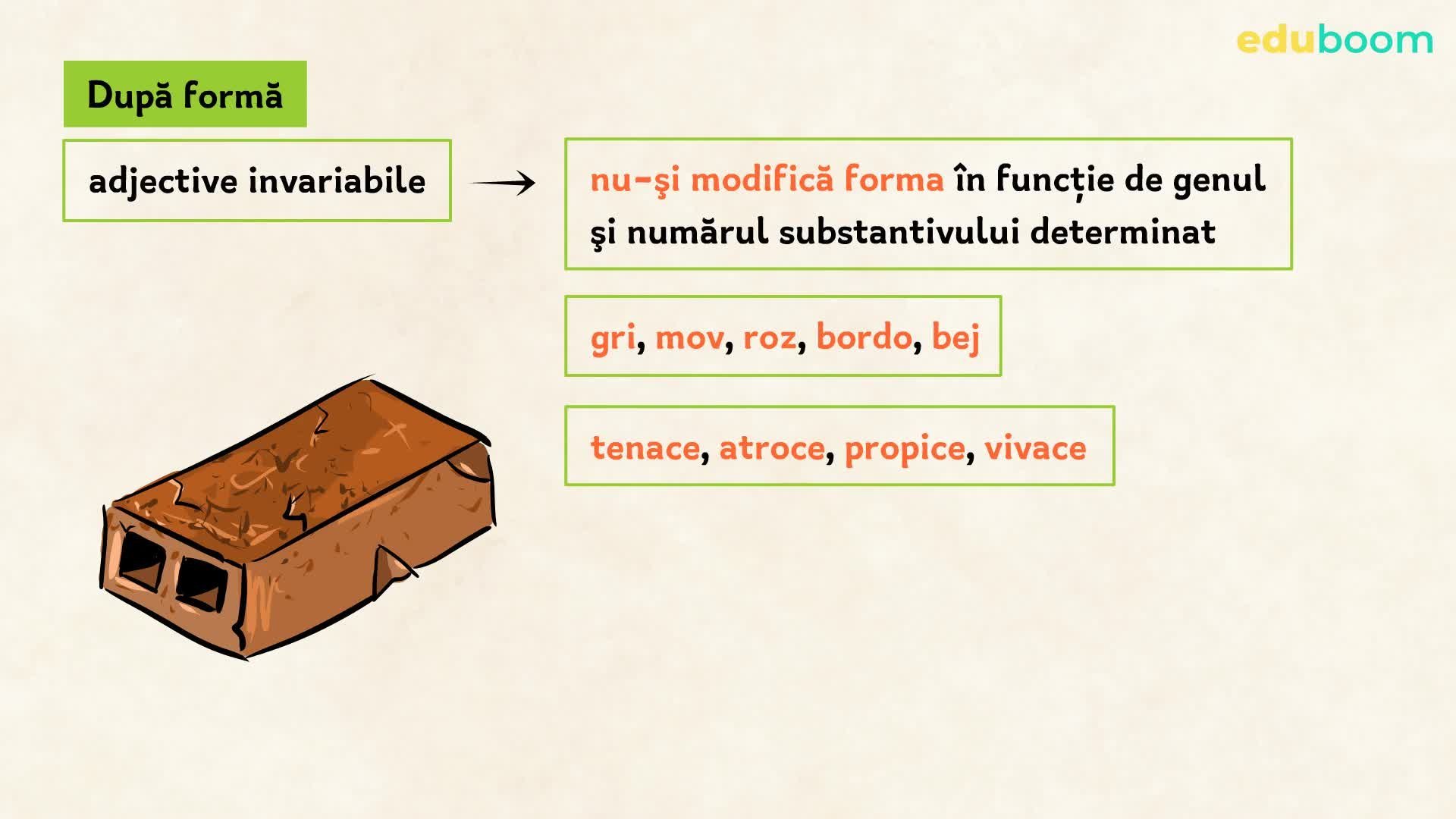 Util! Adjectivul. Limba română clasa a 7-a