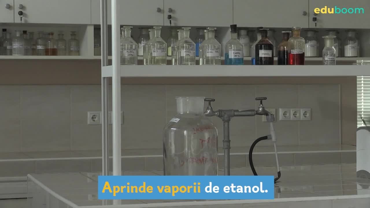 ”Aerul” care arde. Chimie clasa a 10-a