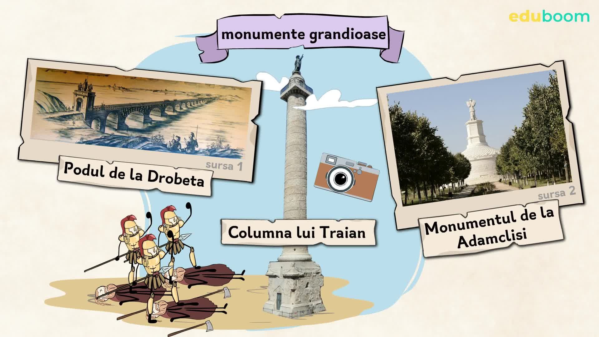 Studiu de caz: Podul de la Drobeta și Columna lui Traian, Monumentul de ...