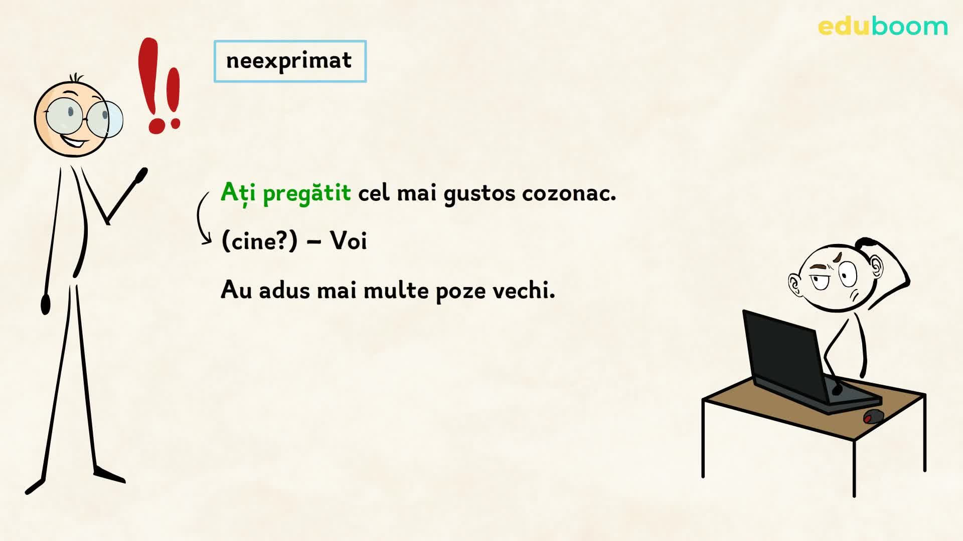 Subiectul exprimat și subiectul neexprimat. Limba și literatura română ...