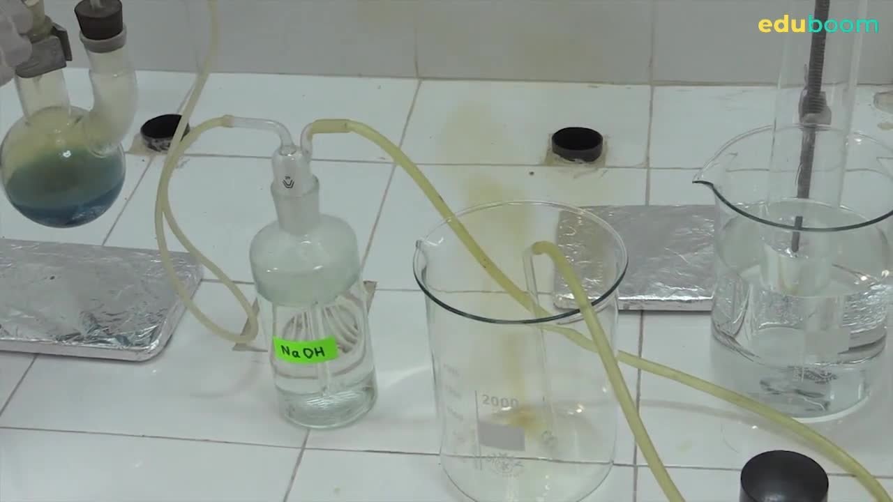 Obținerea monoxidului de azot NO din Cu și acid azotic diluat. Chimie ...