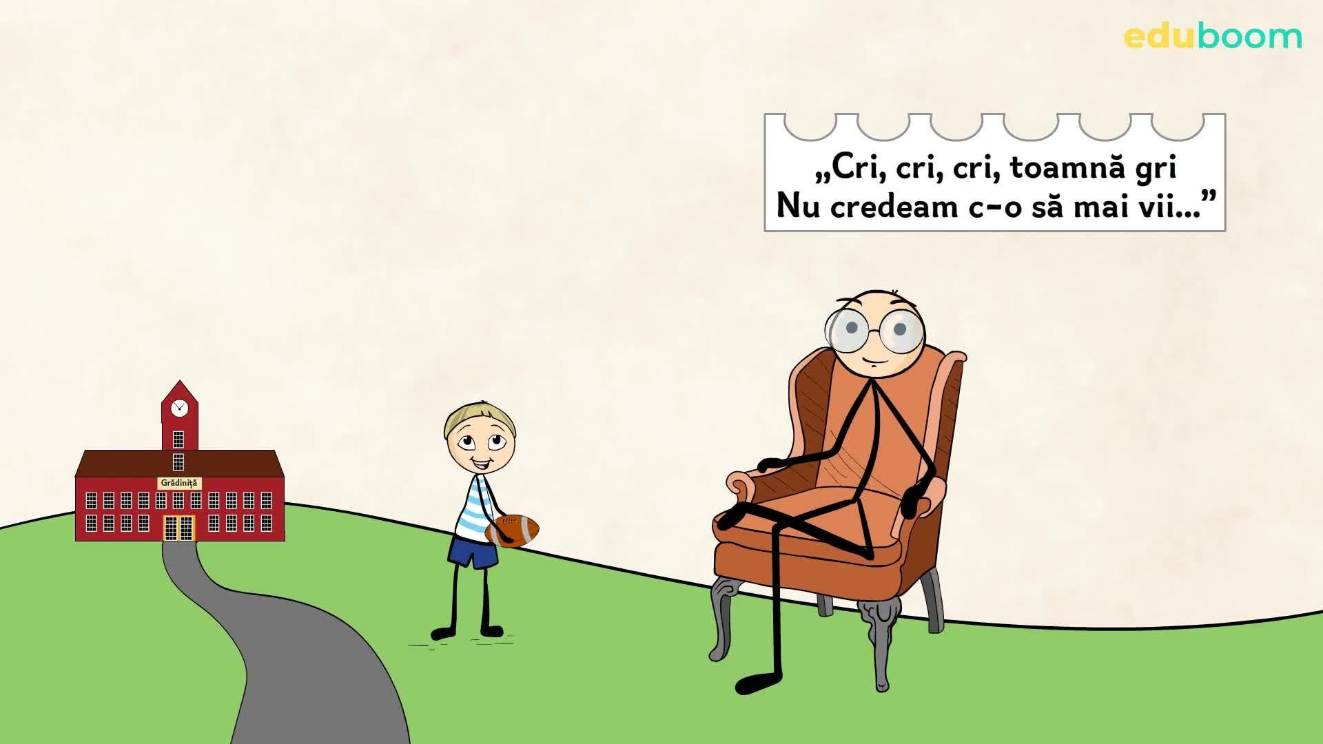 Textul în versuri. Partea I. Limba și literatura română clasa a 4-а