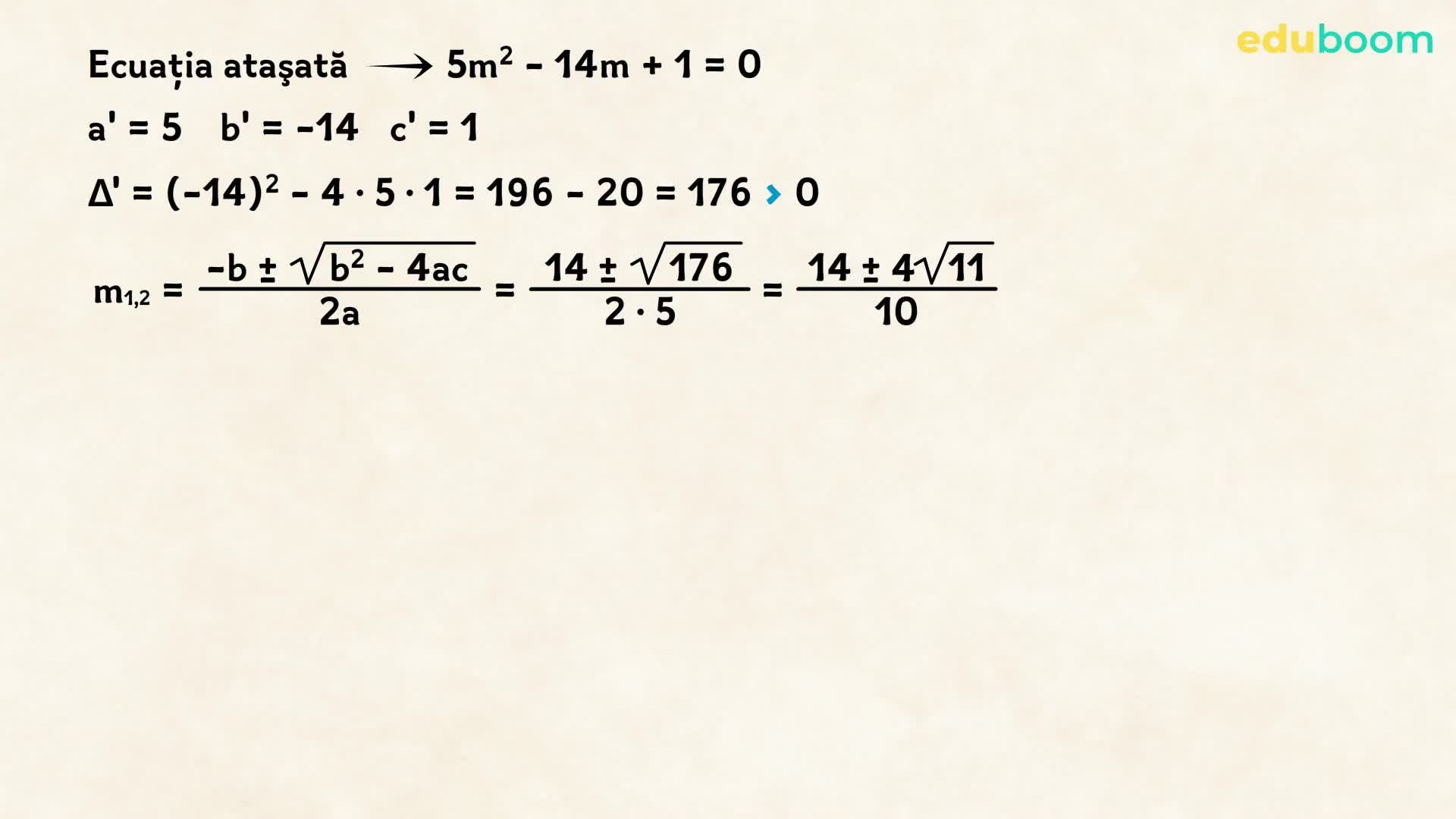 Util! Inecuații cu parametri. Exerciții. Matematica clasa a 9-a