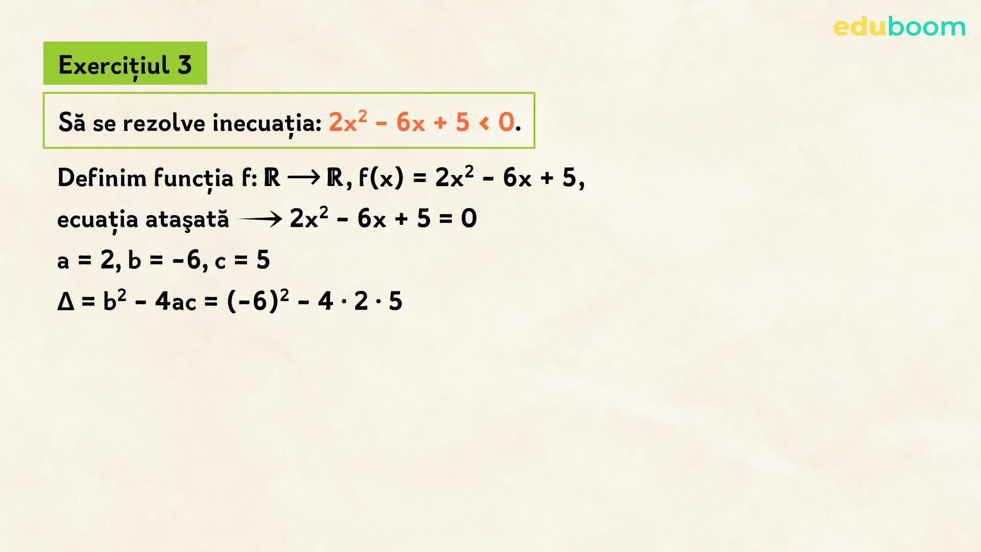 Util! Inecuații de gradul al doilea. Matematica clasa a 9-a