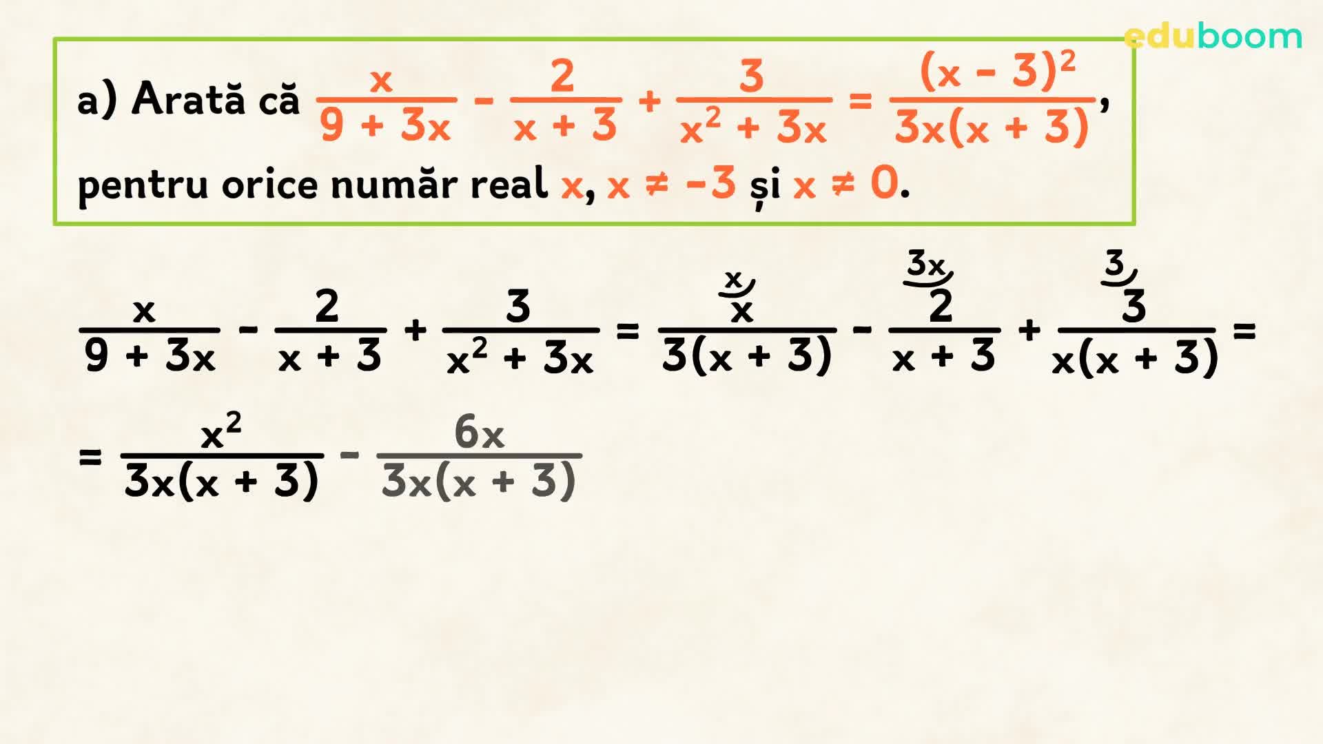 Variantă model. Subiectul III - Algebră. Matematica clasa a VIII-a