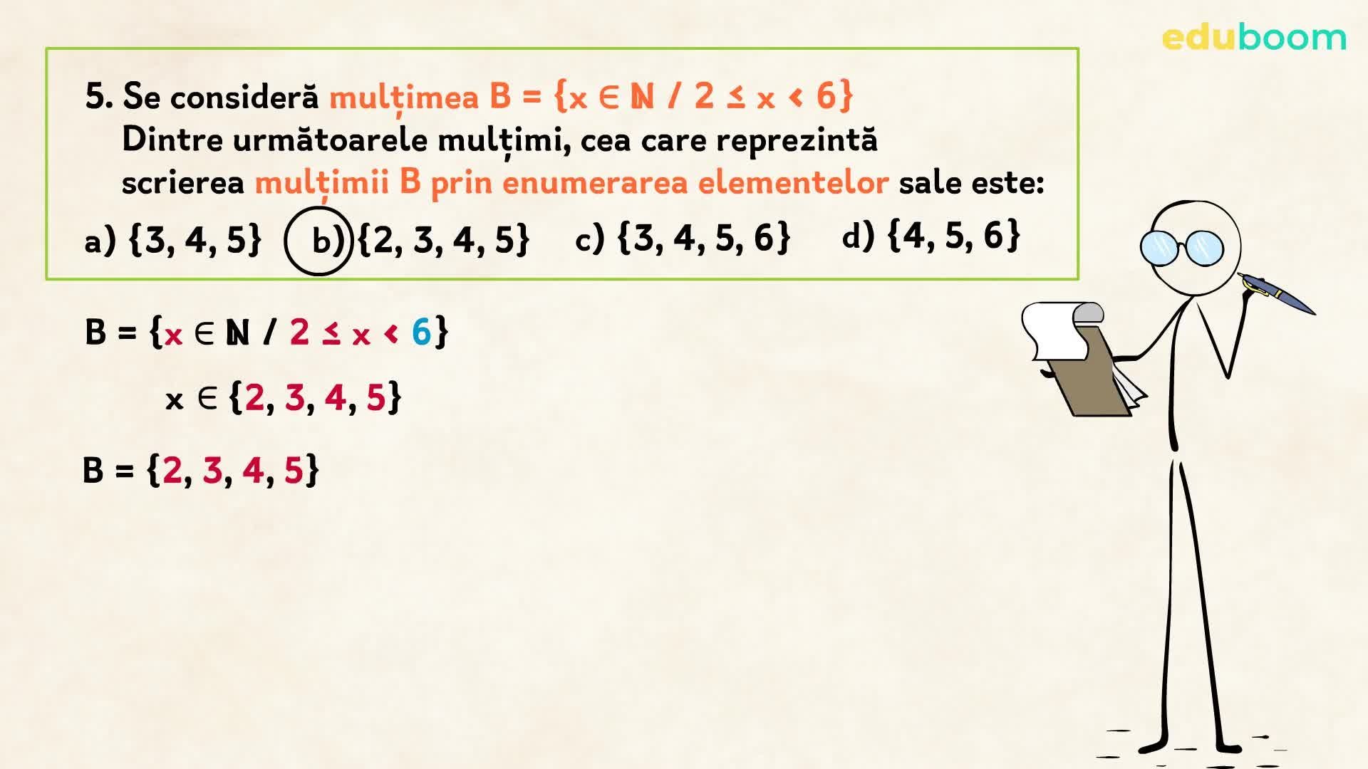 Util! Test antrenament 1. Partea I. Matematica clasa a 8-a