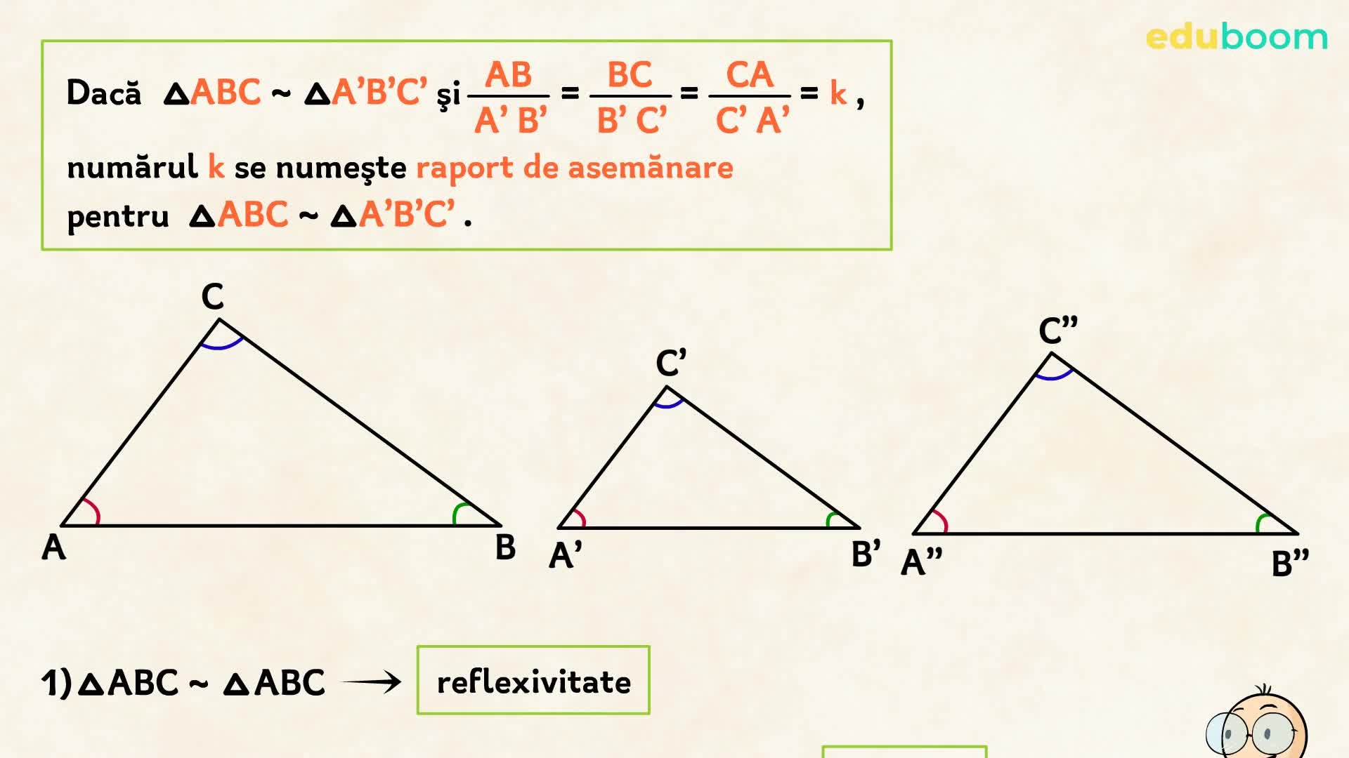 Util! Triunghiuri asemenea. Matematica clasa a 7-a