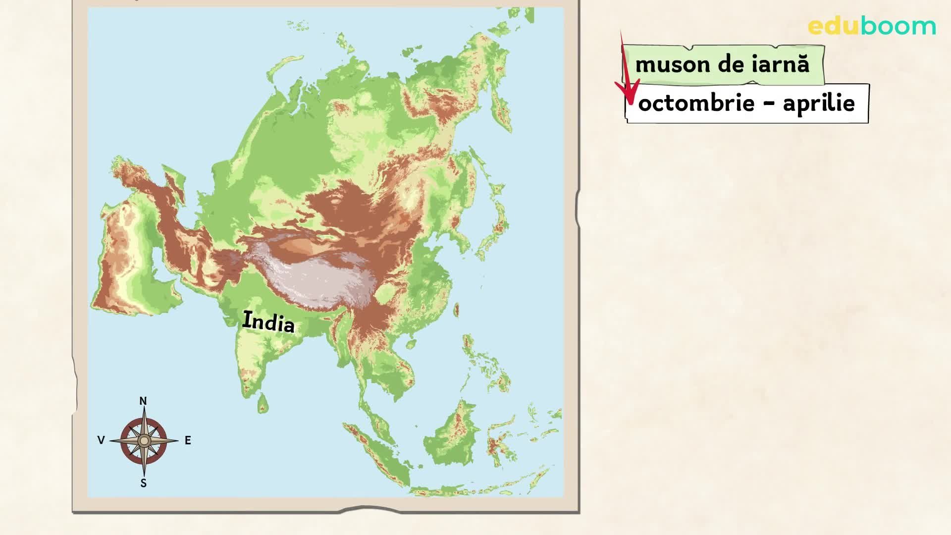 Musonii. Geografie clasa a 7-a